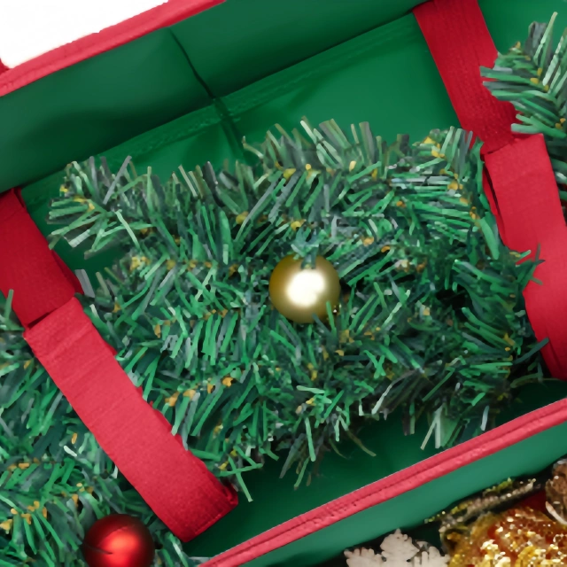 Lightweight Large Square Wreath Storage Container – Keep Your Wreaths ...