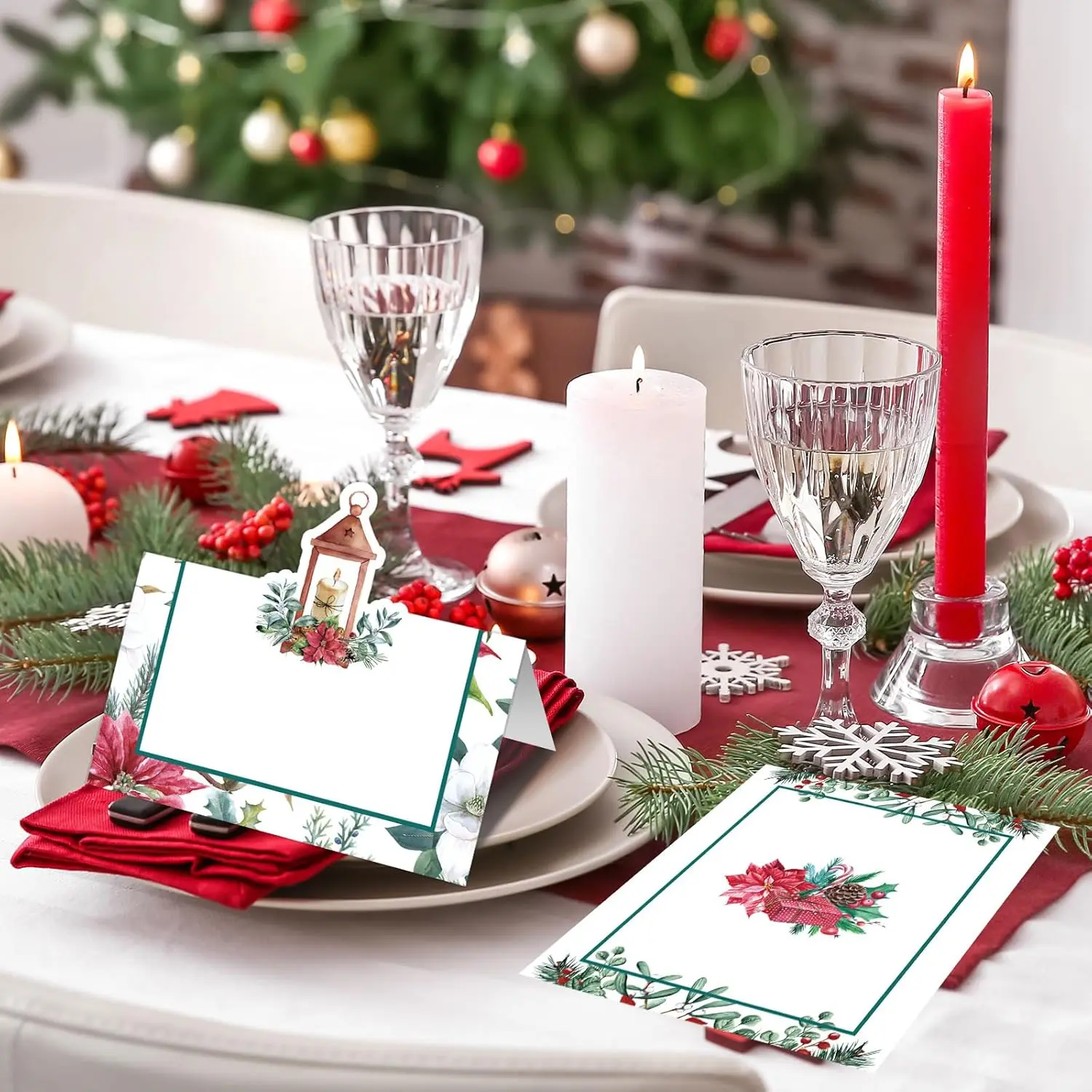 Custom Christmas Thank You Cards | Seasonal Holiday Jewelry Inserts | Boost Sales | Richpack ...