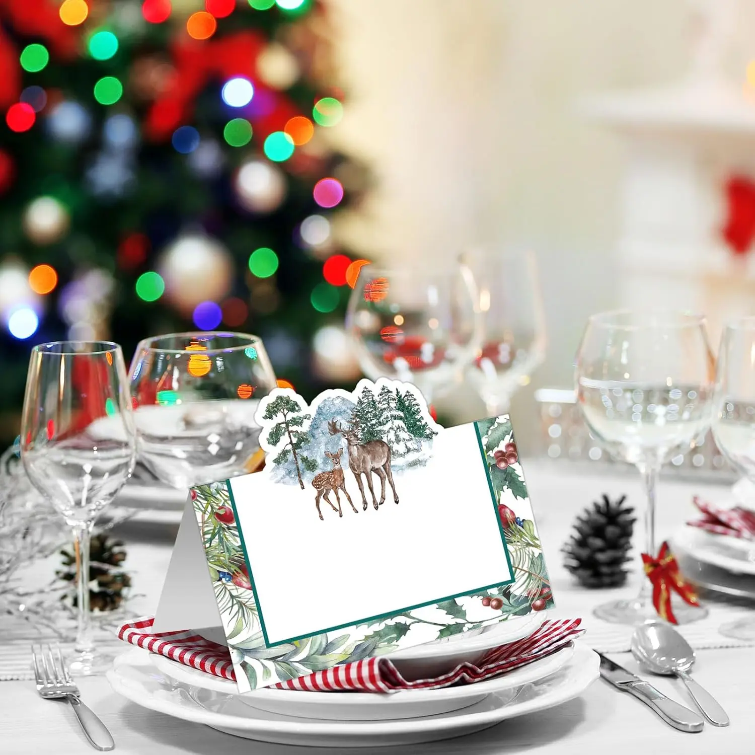 Custom Christmas Thank You Cards | Seasonal Holiday Jewelry Inserts | Boost Sales | Richpack ...