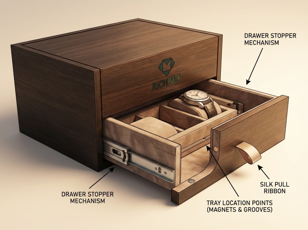 How to Create Iconic Custom Watch Box Packaging Designs - RichPack